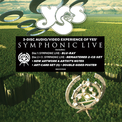 Yes: Symphonic Live (Limited Edition Blu-ray+2CD Box Set) - Mercury ...