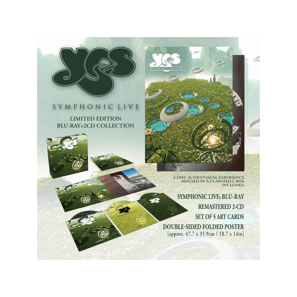 Yes: Symphonic Live (Limited Edition Blu-ray+2CD Box Set) - Mercury ...