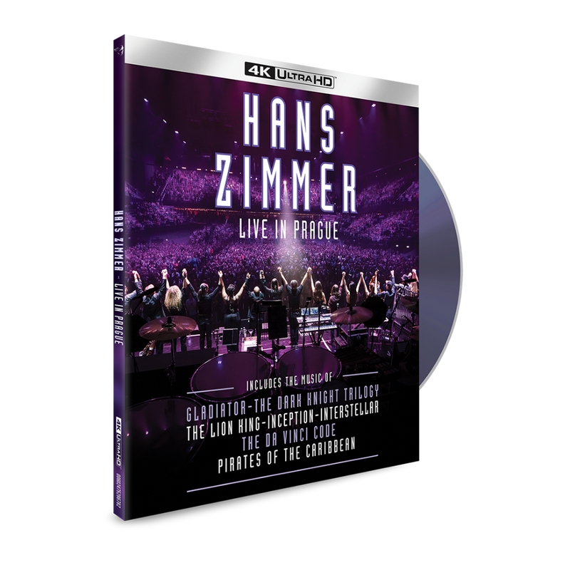 Hans Zimmer: Live in Prague 4K UHD - Mercury Studios Store